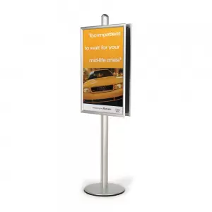A2 Poster Stand | Floor Standing Acrylic Display | Elegant Design ...