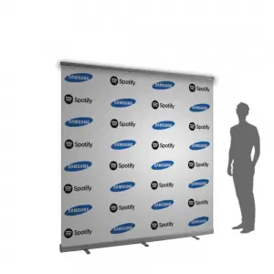NEW! Media & Conference Backdrops | Back Wall Banner Displays | Step ...