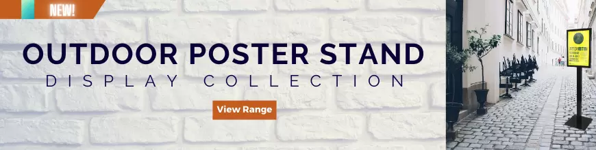 New! Outdoor Sign Stands & Holders | Sign & Banner Frames | Directional ...